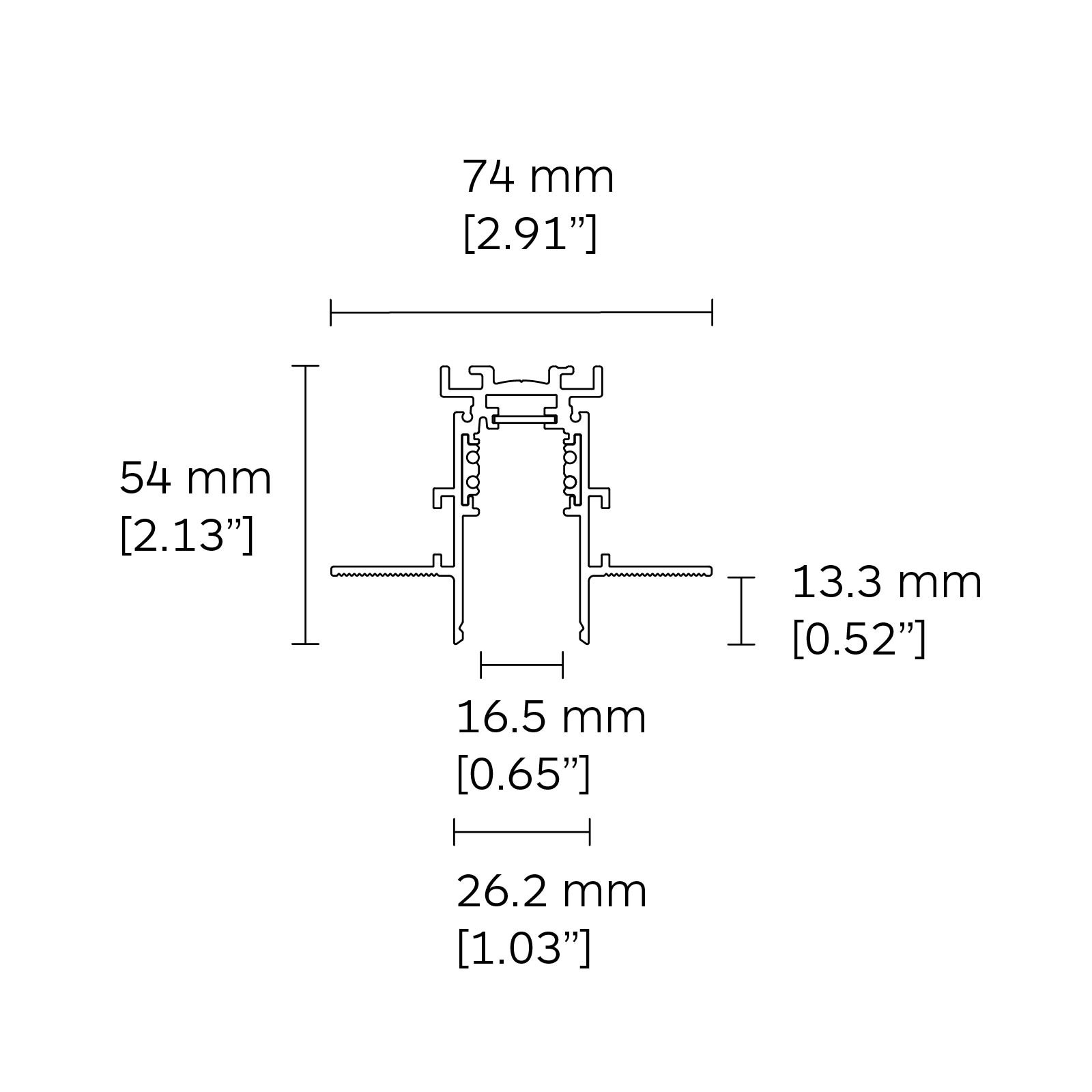 Formalighting | Deep Recessed Track Trimless