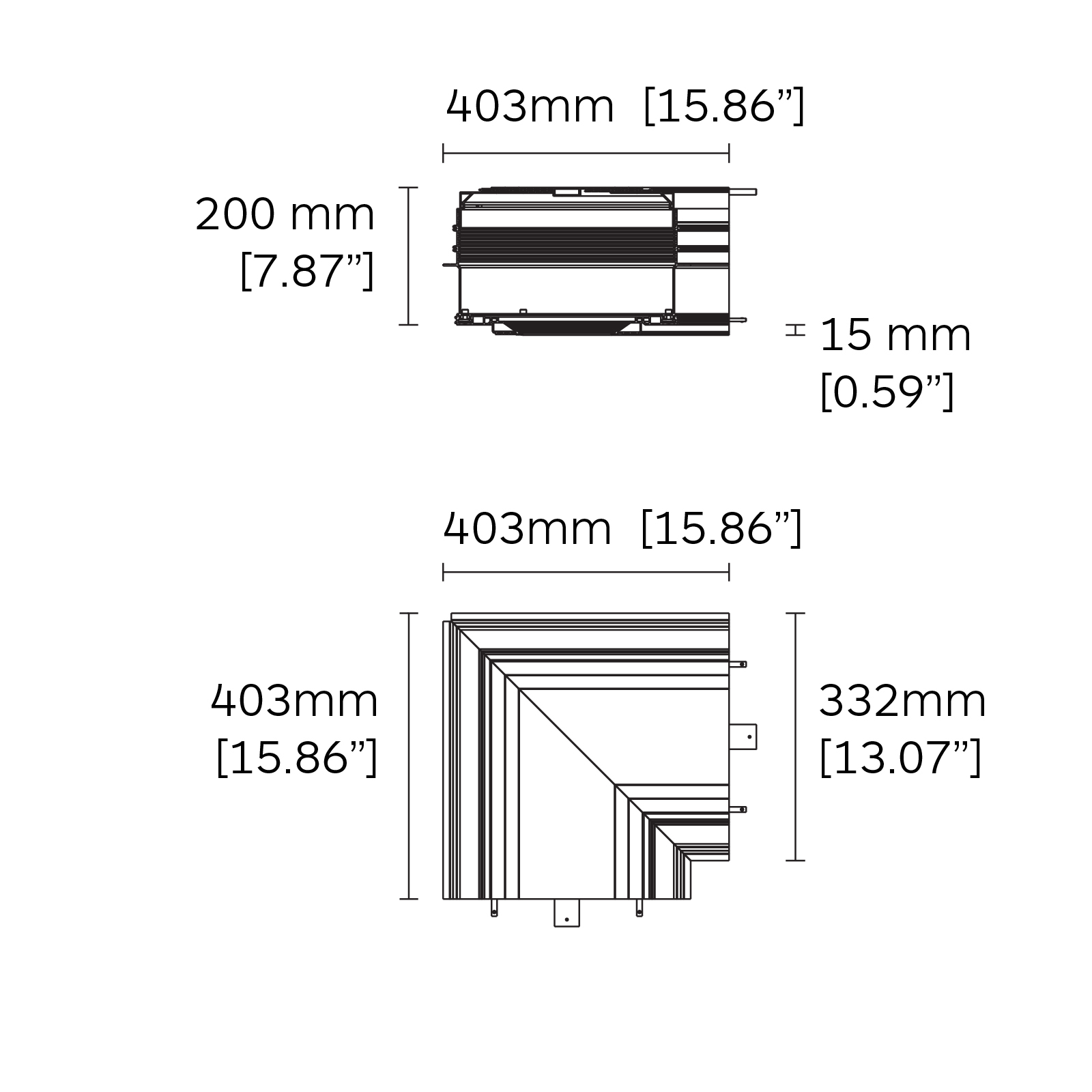 Formalighting | 'L' Shape Joint (H:200)